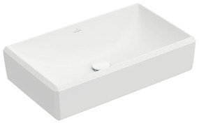 Villeroy &amp; Boch Villeroy Boch ANTHEUS - Umyvadlo na desku, 645x390x150 mm, bez přepadu, neleštěné, Bílá Alpin CeramicPlus 4A1065R1