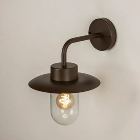 Nástěnné venkovní svítidlo Lanterne Angel Brown