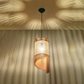Sollux Lighting Závěsné svítidlo ALEXIA dřevo