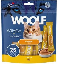 WOOLF Snack WOOLF WildCat Cream Regular Chicken 25x14g