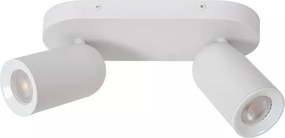 Lucide 13958/02/31 - Bodové svítidlo PUNCH 2xGU10/35W/230V bílá