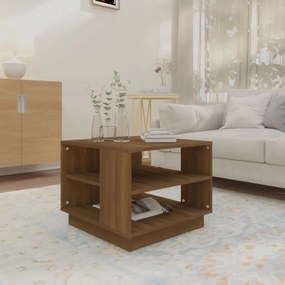 vidaXL Konferenční stolek 55 x 55 x 43 cm kompozitní dřevo [813088] Barva: Bílá