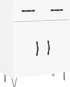 Skříň highboard bílá 69,5 x 34 x 180 cm kompozitní dřevo 3200545