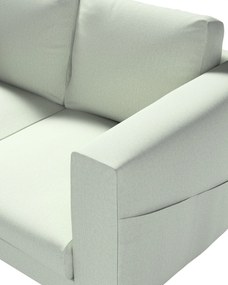 Potah na pohovku IKEA Norsborg 2-místná barva modrá látka pletený vzor