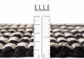 ELLE Decoration, AKCE: 160x230 cm Kusový koberec Harvest 106337 Black z kolekce Elle, černobílá, chodba / předsíň