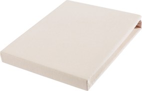 XXXLutz ELASTICKÉ PROSTĚRADLO, žerzej, krémová, 90-100/200-220 cm Novel - Prostěradla - 005054003002