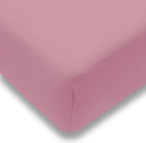Jersey prostěradlo do postýlky New Baby 120x60 růžové