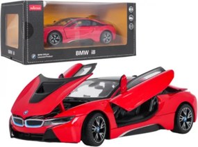 Model vozu BMW i8 1:24 RASTAR červené