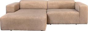 XXXLutz ROHOVÁ SEDAČKA, textil, světle hnědá P & B - Sedací soupravy - 002330003312