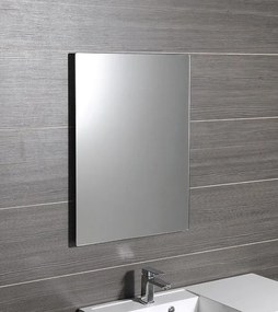 Sapho PLAIN zrcadlo 60x90cm, zakulacené rohy, bez úchytu