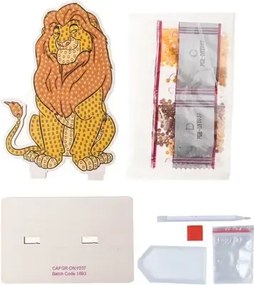CRYSTAL ART Diamantové malování Lví král: Mufasa