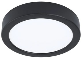 Černé LED stropní svítidlo FUEVA 5 – EGLO