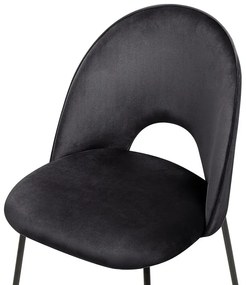 Set 2 ks jídelních židlí Clarissa (černá). 1078498