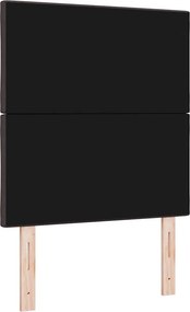 Čelo postele Tmavě hnědá 80 cm textil 3337876