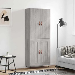 vidaXL Skříň highboard 69,5 x 34 x 180 cm kompozitní dřevo [3195763] Barva: Bílá