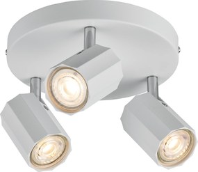 Livarno home Stropní / Nástěnné LED svítidlo Theia (stropní bodové svítidlo, matná bílá)