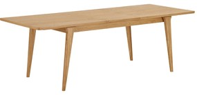 House Nordic Rozkládací jídelní stůl DARWIN světlý 180-230x90 cm