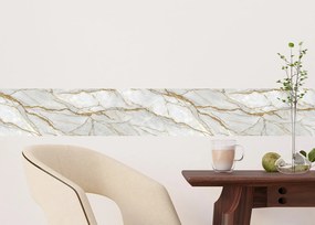 Samolepící bordura na zeď Bohatý Mramor | 5 m x 13.8 cm | DWB8453