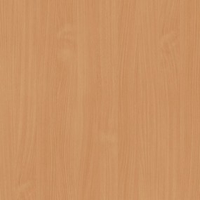 Kovová zásuvková kartotéka PRIMO s dřevěnými čely A4, 5 zásuvek, šedá/buk