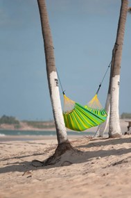 Houpací síť La Siesta Sonrisa Single - lime