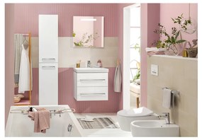 VILLEROY & BOCH Villeroy Boch AVENTO: vysoká skříňka 350x1760x372mm, 2 dvířka, panty vpravo, Arizona Oak, A89401VH