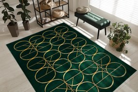 Dywany Łuszczów Kusový koberec Emerald 1010 green and gold ROZMĚR: 180x270