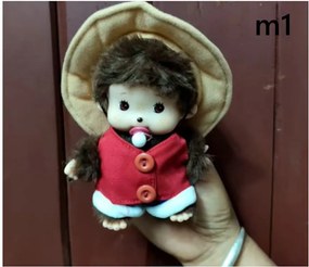 Panenka Monchhichi (mix barev) MONČIČÁK Varianta: m1