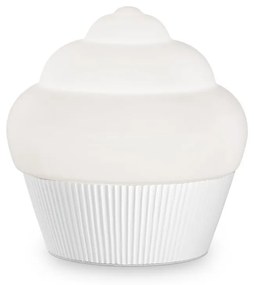 Stolní lampa Ideal Lux Cupcake TL1 bianco 194417 bílá