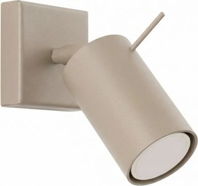 Sollux Lighting Nástěnné svítidlo RING šedobéžové