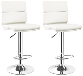 Barová židle 2x  Hawaj CL-7006-2 | bílá