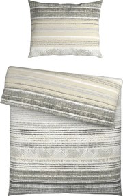 XXXLutz POVLEČENÍ, flanel, šedohnědá, 140/200 cm Esposa - Povlečení - 005031038001