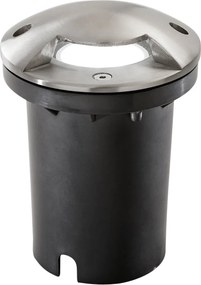 FAN I-HUMMER-R1 Pojízdné svítidlo Faro Carrabile Hummer Inox, stříbrné, 1 x GU10, 10,5 x 10,5 x 14,4 cm, IP67 - FANEUROPE