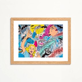 Vendula Veselá | Wona Wena Vendula Veselá | Nightmare Rám: Černý, Velikost: 30 x 40 cm