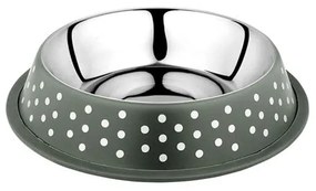 Miska nerez Deco fix puntíky 1l zelená Duvo+