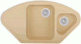 Sinks Sinks LOTUS 960.1 Sahara + Sinks CAPRI 4 S - 50 Sahara