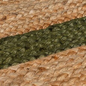 Flair Rugs koberce Kusový koberec Grace Jute Natural/Green - 120x170 cm