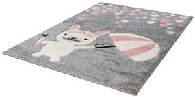 Lalee Dětský kusový koberec Amigo 326 Pink Rozměr koberce: 120 x 170 cm