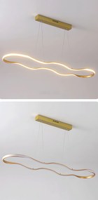 Toolight Závěsné LED osvětlení Modern D21 LHJ027-CP 120cm zlaté