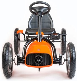 Dětská šlapací motokára Go-kart Baby Mix Buggy oranžová