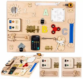 Interaktivní dětská tabule - 50x37,5 cm - přírodní - typ 3