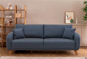 Hanah Home Set křesla a pohovky HERA tmavě modrý 237 cm