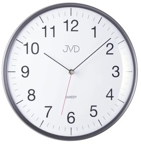 JVD Nástěnné hodiny šedé JVD HA16.2