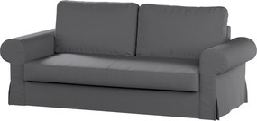 Potah na pohovku IKEA Backabro,  3-místná, rozkládací barva šedá látka pletený vzor