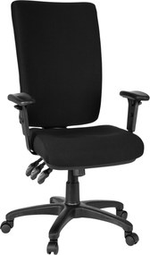 XXXLutz OTOČNÁ ŽIDLE, plochá tkanina, černá MID.YOU - Online Only kancelářské židle - 001918069901
