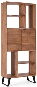 BIZZOTTO Knihovna ISAR 88 cm hnědá
