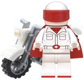 Figurky pohádkových postav, kompatibilní s LEGO Varianta: Duke s motorkou