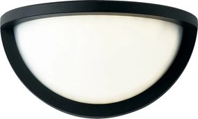 FAN LED-W-DETROIT-AP Venkovní nástěnné svítidlo LED DETROIT černá hliník/polykarbonát 10W 700lm 4000 K IP54 12,6x24x12 cm - FANEUROPE