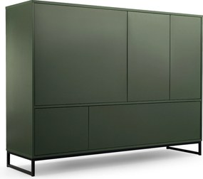 STO Komoda GENUA, 160 cm Olivová