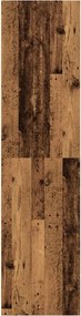 Šatní skříň old wood 80 x 50 x 200 cm kompozitní dřevo 3307727