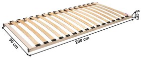Dřevěný rošt Monna 90 x 200 cm